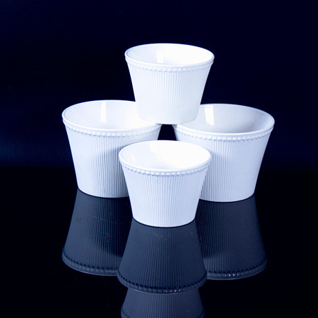 OUTER LINING, 4 pieces, porcelain, "Tiara", Rörstrand. Ceramics ...