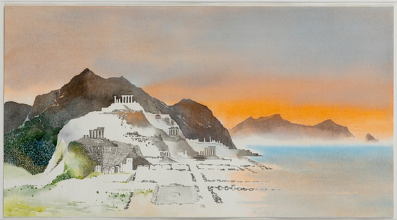 GERHARD AUSBORN (GEB. 1933). Sitio antiguo II. Arte - Obra gráfica ...