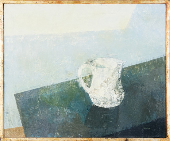 JACQUES ZADIG. Still life with jug, oil on canvas, signed Zadig. Art ...