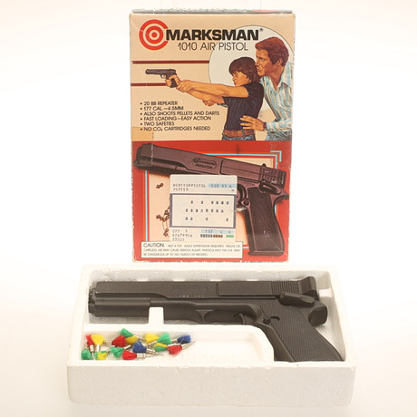 LUFTPISTOL, Marksman Repeater 1010, 1970-tal. Vapen & Militaria ...