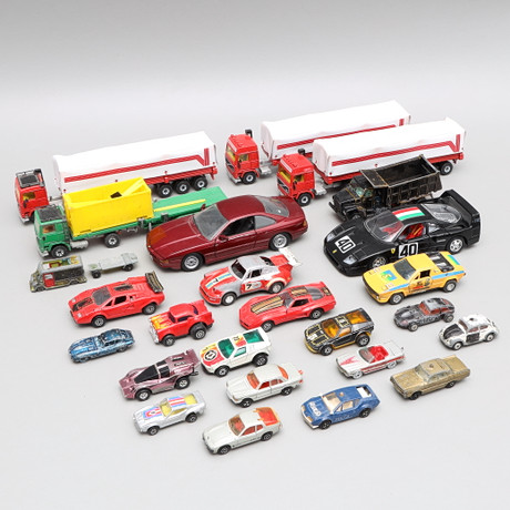 LEKSAKSBILAR, 25 delar, samling. Leksaker - Leksaker - Auctionet