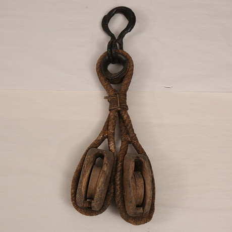 TALJA, trä, 1900- talets första hälft. Övrigt - Övrigt - Auctionet