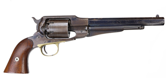 BLOCK REVOLVER, Single Action, make Remington, model New Model Army ...