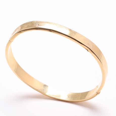 ARMBAND, stelt, 18 k guld, svensk importstämpel. Vikt ca 10,6 gram ...