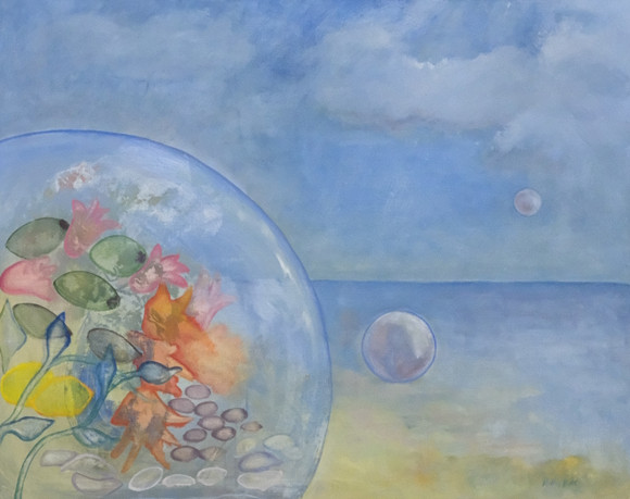 RITHA HOLST. OIL ON CANVAS. Art - Paintings - Auctionet