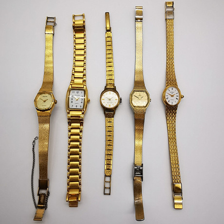 ASSORTED WOMANS WATCHES. Clocks & Watches - Wristwatches - Auctionet