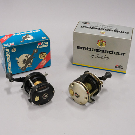 FISKERULLAR, ABU, AMBASSADEUR FIVE OCH 5500 C3. Samlarföremål ...