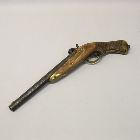 COMMUNICATION PISTOL. M/1850, SWEDEN. Weapons & Militaria - Guns ...