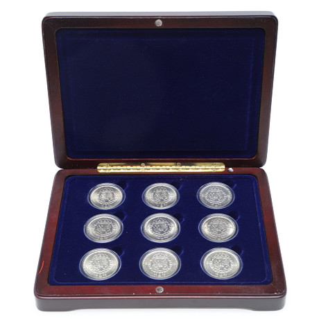 MYNT, Silver, svenska, 2 kr, 1942-1950. Mynt, Medaljer & Frimärken ...