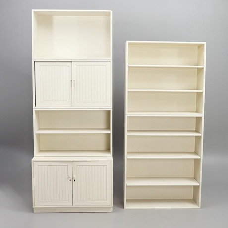 IKEA, hyllsystem, "Stockholm", 6 delar, vitmålad yta. Möbler - Skåp ...