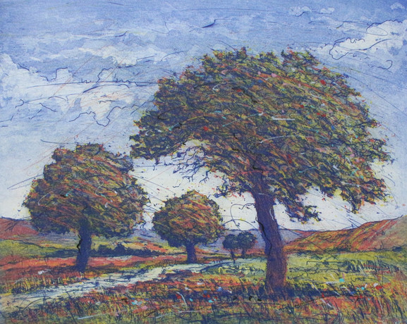 GERHARD MESSEMER. 'In the Plain', 1997, Etching, Ed. 48/120. Art ...