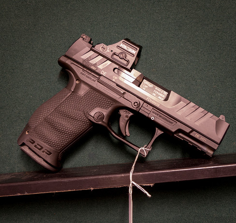 Pistol Walther Cal.9x19. Extension no. FDH9909. Licence weapons ...