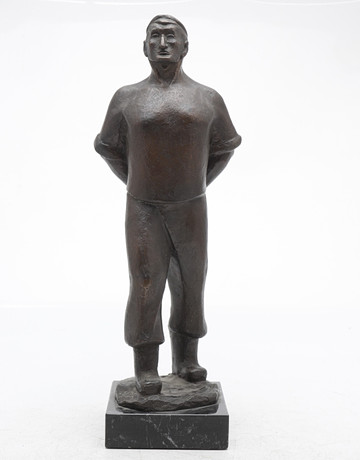 JOSEP CAÑAS I CAÑAS. ”Baskiska”. Konst - Skulptur - Auctionet