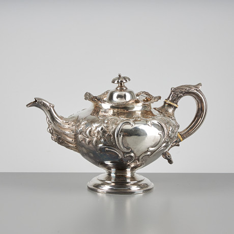 TEKANNA, silver, David Crichton Rait, Edinburgh, 1843. Silver & Metall ...