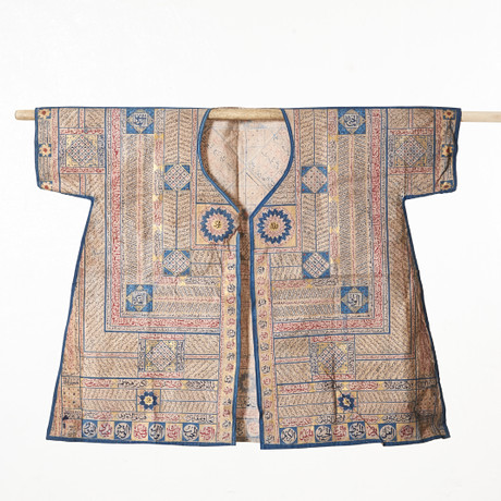 SKJORTA, 1800-talets andra hälft, Osmanska riket, sk. talismanskjorta ...