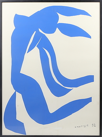 SERIES GRAPH after Henri Matisse, Le chevelure from 1952. Art ...