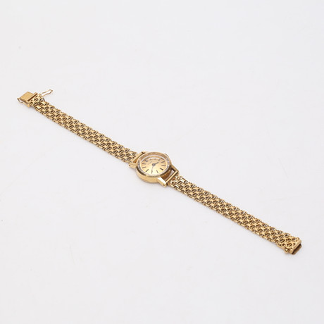 WRIST WATCH, gold, 18k, 19mm, approx. 24.7 grams, Eterna. Clocks ...