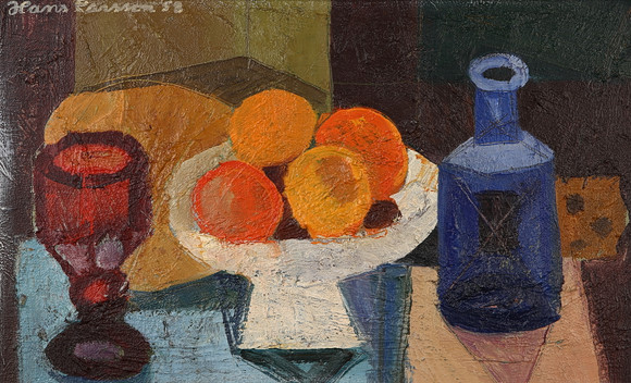 HANS LARSSON. oil on canvas, signed and dated -58. Art - Paintings - Auctionet