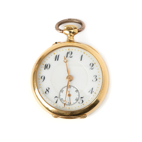 J. CALAME-ROBERT, pocket watch, 18K gold, 1920s. Clocks & Watches ...