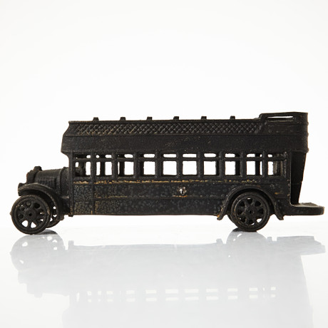 BUS, cast iron, 1900s, JM304 202. Silver & Metals - Other metals ...