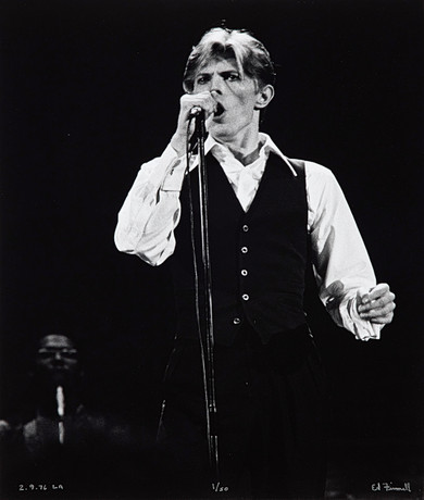 ED FINNELL (USA/SVERIGE, FÖDD 1956). David Bowie som "The Thin White ...
