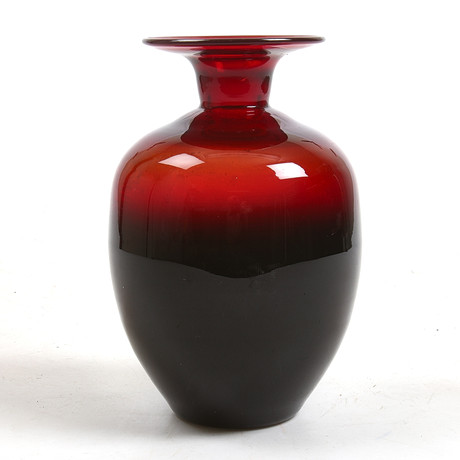 VAS, glass, Monica Bratt, Reijmyre, 1900s. Glass - Art glass - Auctionet