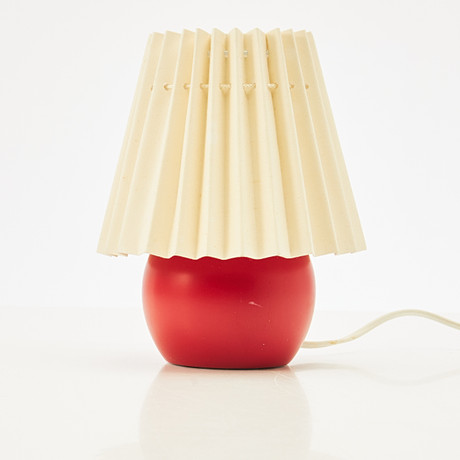 TABLE LAMP, model "Klotet", Firma Svenskt Tenn, fabric shade included ...