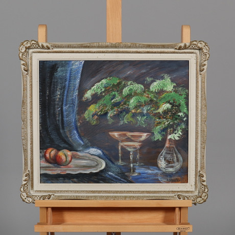 KARL SCHAEFER. OIL on canvas, signed. Art - Paintings - Auctionet