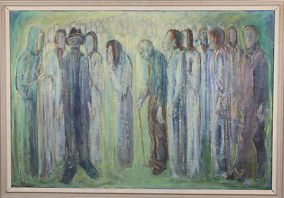 AXEL SMITH. "Milestone" oil on canvas, signed Axel Smith. Art ...