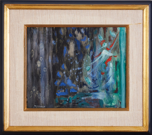 STELLAN MÖRNER. Komposition, olja på duk, signerad Mörner. Konst ...