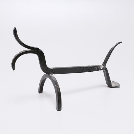 FIRE DOG, forged, 20th century. Miscellaneous - Miscellaneous - Auctionet