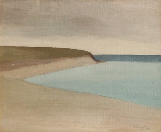 AXEL KARGEL. Oil on Board, signed 1968. Art - Paintings - Auctionet