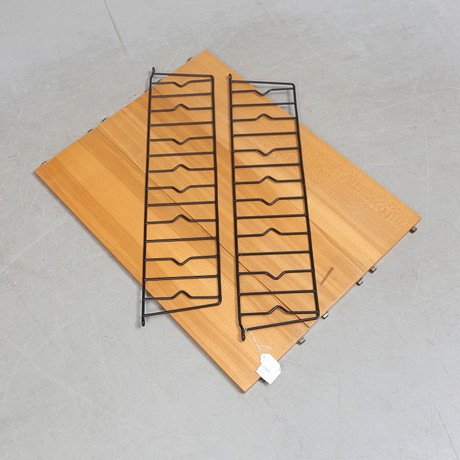 NILS STRINNING. Vägghylla, BFB-hyllan, String designed, 1900-tal ...