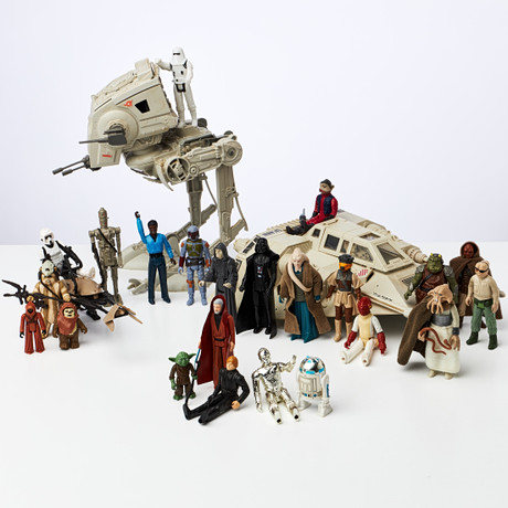 STAR WARS, 27 dlr, 1977-1984, figures and vehicles, LFL, GM FGI and CPG ...