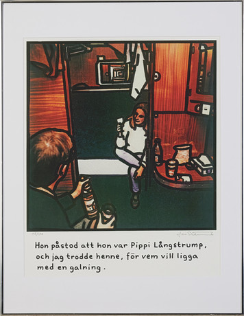 JAN STENMARK (FÖDD 1949). "She claimed she was Pippi Longstocking ...