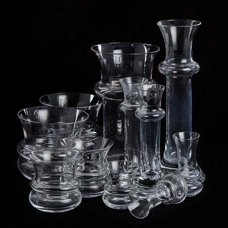 SIGNE PERSSON-MELIN, Boda Blom x 11, glass. Glass - Utility glass ...