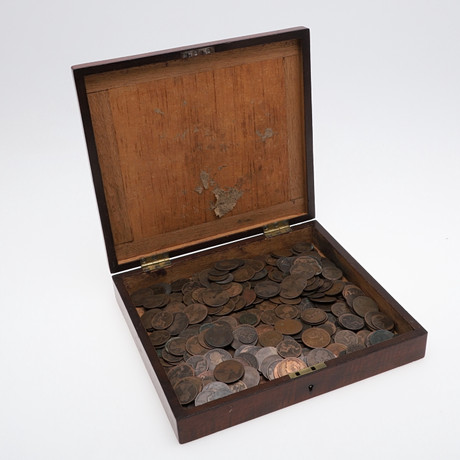 A LARGE COLLECTION OF VICTORIAN COPPER. Coins, Medals & Stamps - Coins ...
