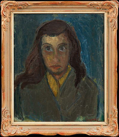 BENGT KRANTZ. Oil on canvas, portrait, signed. Art - Paintings - Auctionet