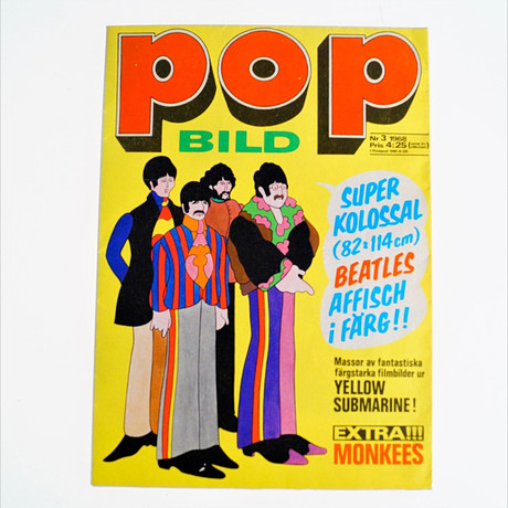 TIDNING/MAGASIN, pop-bild, Beatles. Leksaker - Serietidningar - Auctionet