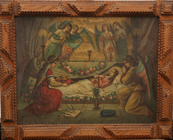 OIL PRINT, religious theme, 19th-20th century. Art - Other - Auctionet