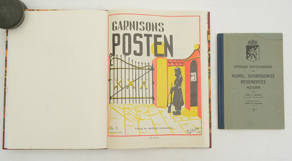 The Garrison Post. Skövde / Karlsborg. Books, Maps & Manuscripts ...
