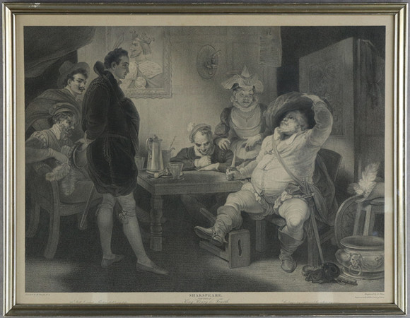 ENGRAVING, Shakespeare, scenes from King Henry the Fourth, engraved by ...