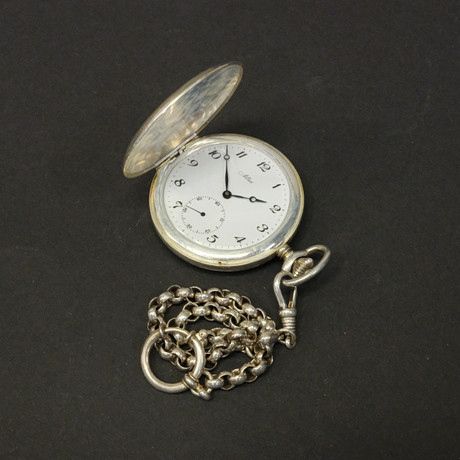 NILAX. SAVONETT, SILVER CASE AND SILVER CHAIN. Clocks & Watches ...