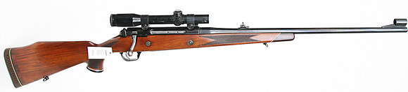 (213) BULLET RIFLE, Danish, Repeater, made by Schultz & Larsen, model ...