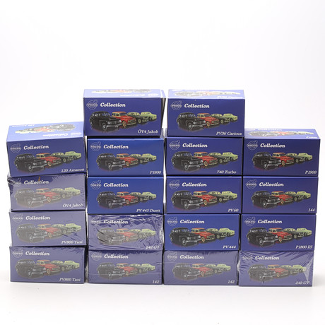 MODEL CARS, 18 pcs, Volvo Collection, Editions Atlas Collections. Toys ...