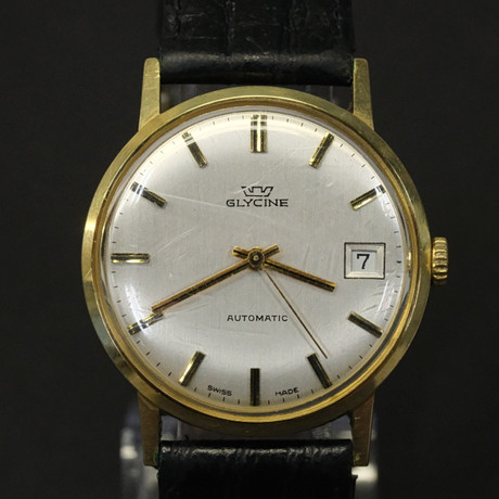 GLYCINE. ARMBANDSUR. 18K GULD, AUTOMATIC. Klockor & Ur - Armbandsur ...
