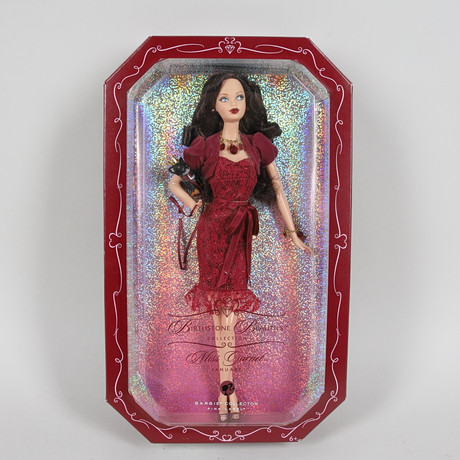 BARBIE, Birthstone Beauties Collection - Miss Garnet, Pink Label ...
