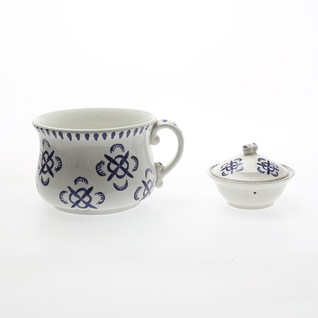 WASHWASH and POT, ceramic, signed, Gustafsberg, 1910s. Ceramics ...