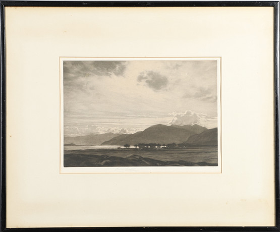 PERCIVAL GASKELL (1868-1934). VÄSTLIG VIND. Konst - Grafik - Auctionet