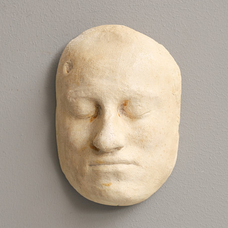 CHARLES XII's "Death Mask," plaster. 20th century. Art - Other - Auctionet